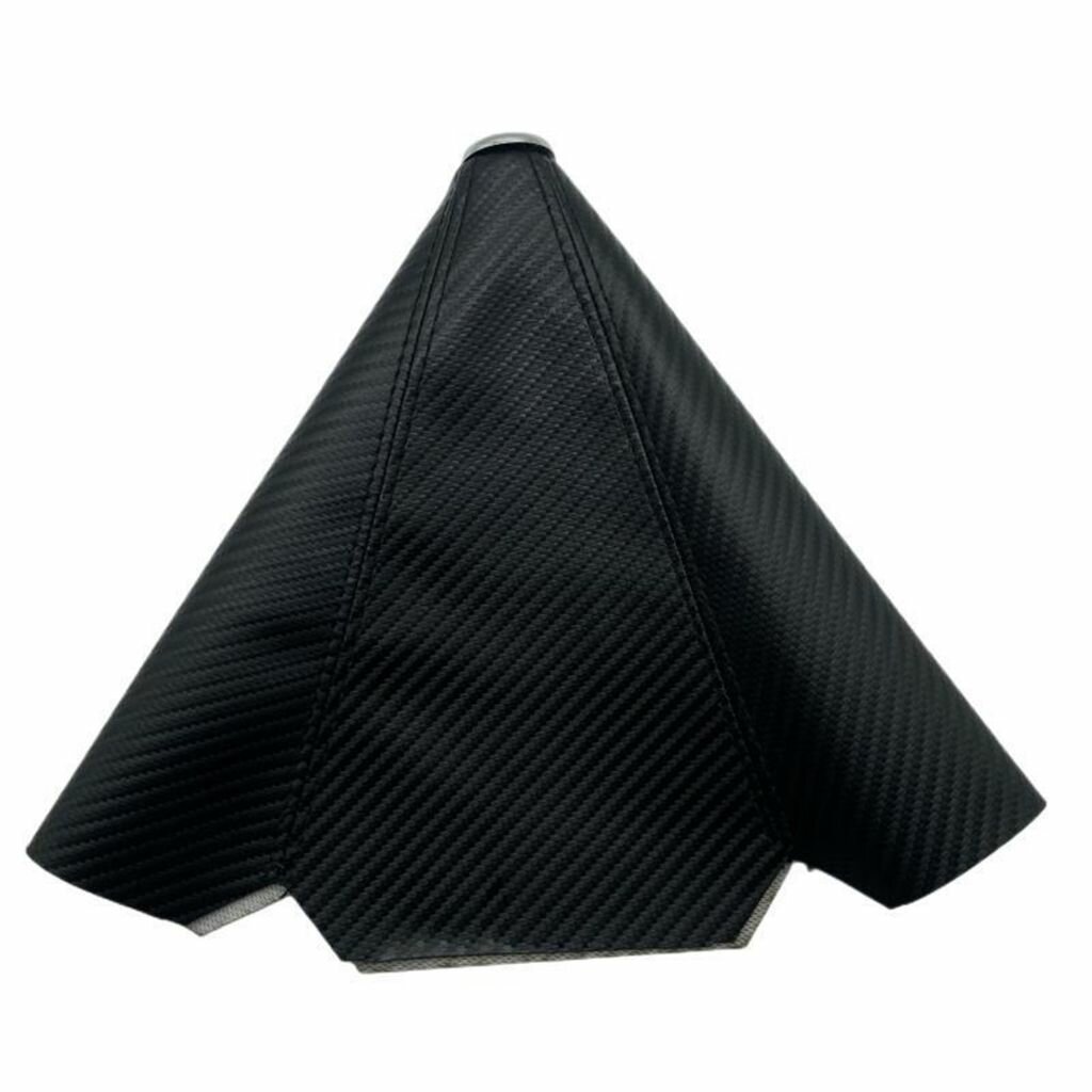 Автомобильный ручной рычаг переключения передач, рычаг переключения передач, пылезащитный чехол, универсальная модель-черная линия-яркий карбоновый узор