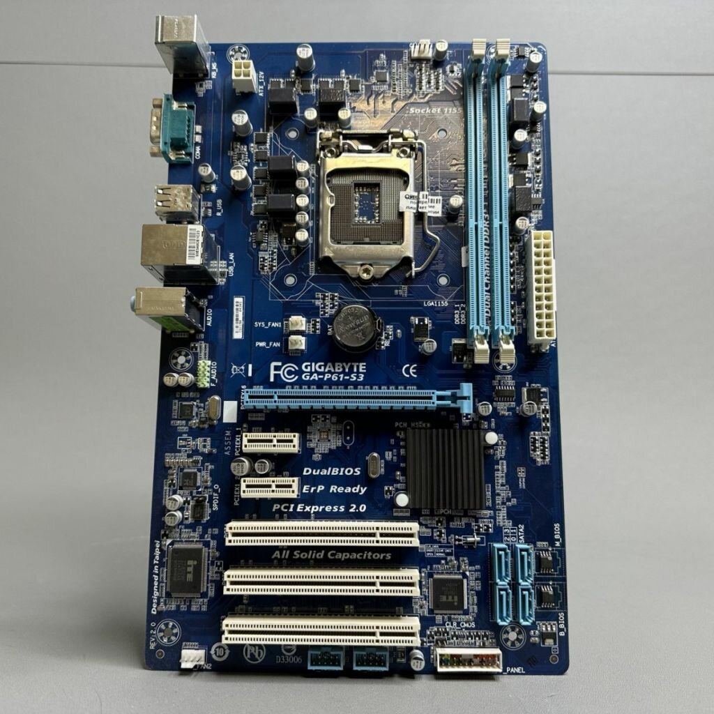 Материнская плата GIGABYTE GA-P61-S3 (rev. 2.0)