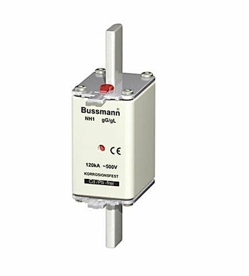 Предохранитель BUSSMANN 250NHG1B, GG, 250 А, 500 В АС, NH1, белый, 1 шт