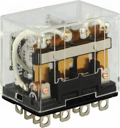 Реле OMRON LY4-DC24 электромагнитное 4PDT Uобмотки 24ВDC 10A/110ВAC 10А 1 шт