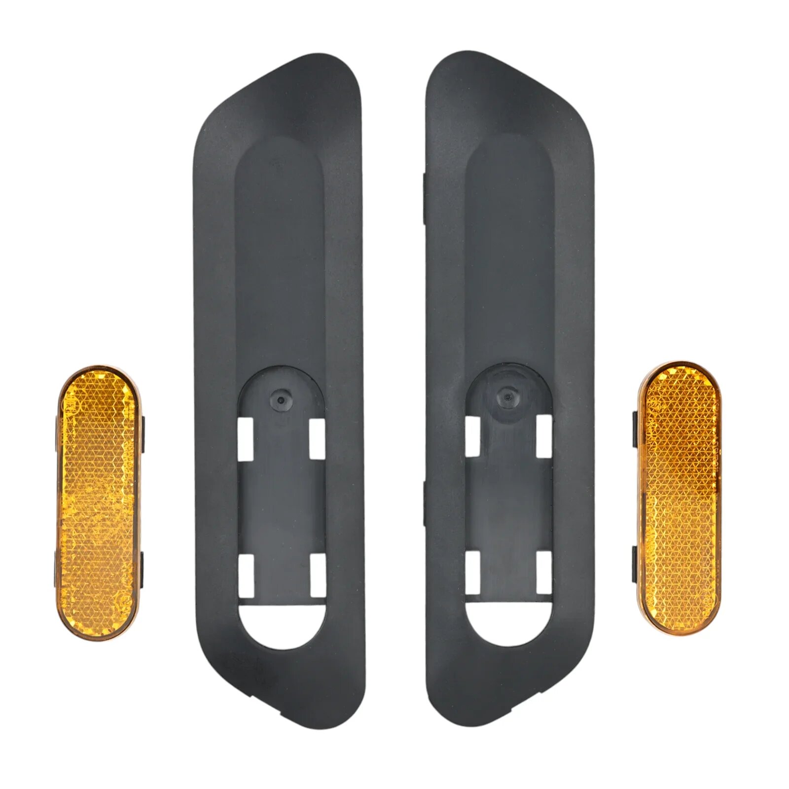 Оригинальный левый и правый отражатель для электрического скутера Ninebot E2 Pro, передняя вилка, защитный чехол, аксессуары, детали