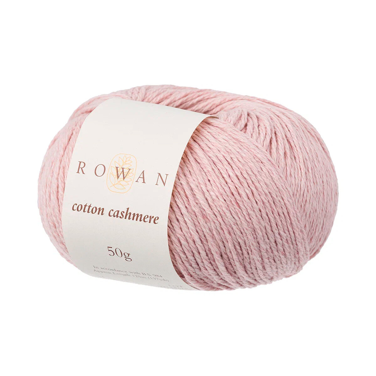 Cotton Cashmere /Коттон Кашемир/ пряжа Rowan, 9802211 (216, pearly pink (жемчужно-розовый), розовый)
