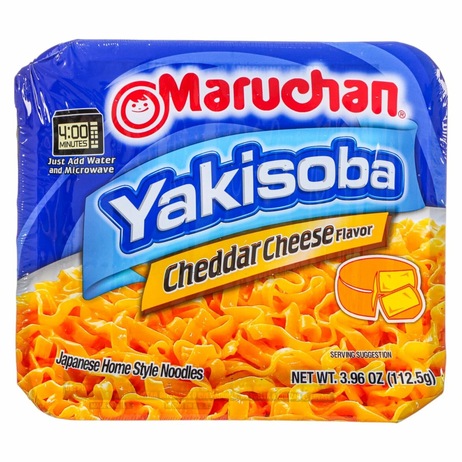 Лапша быстрого приготовления Maruchan Якисоба с сыром Чеддер 112 г, США