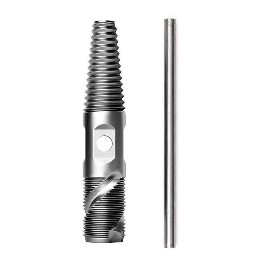 Набор Винтовых Экстракторов 1/2-дюймовый 3/4-дюймовый Винтовой Экстрактор с Двойной Головкой Винтовой Экстрактор для Удаления Поврежденных Винтов Ремонтная Труба