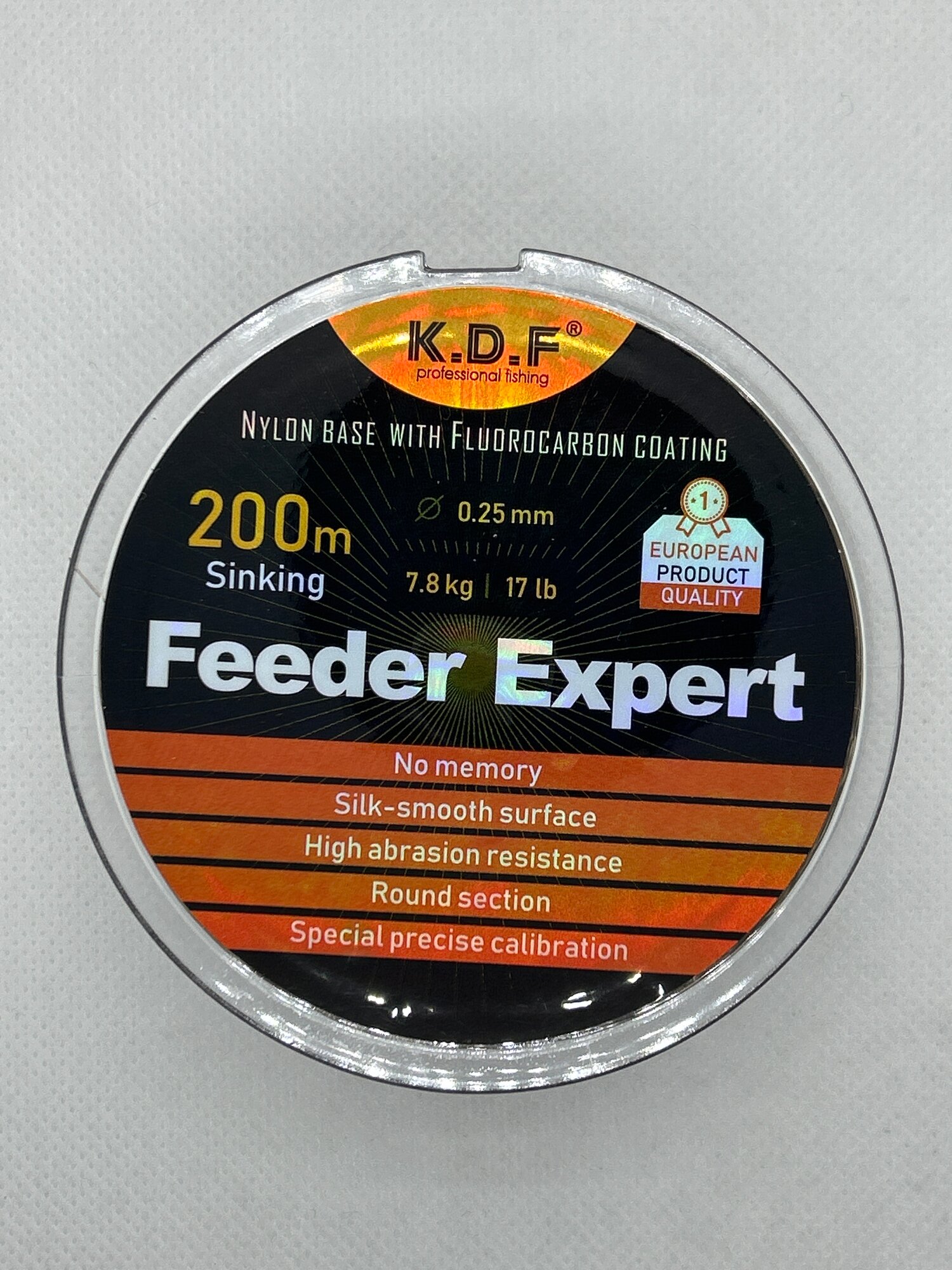 Feeder Expert леска монофильная с покрытием флюрокарбона 0.25мм 17lb
