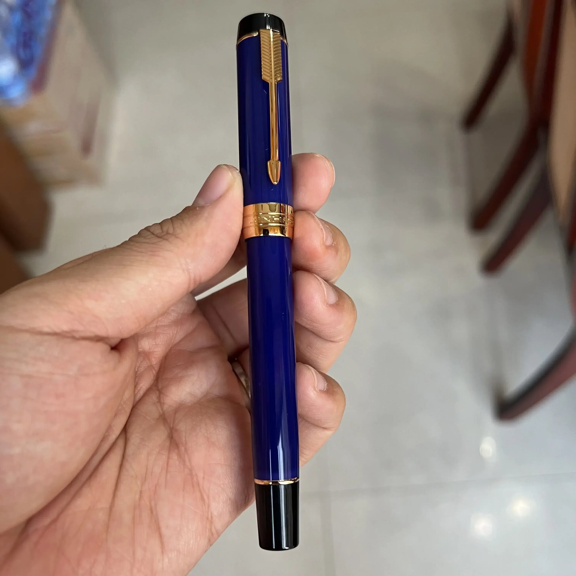 Перьевая ручка JINHAO 100 разных цветов Темно-синий, M, Purple