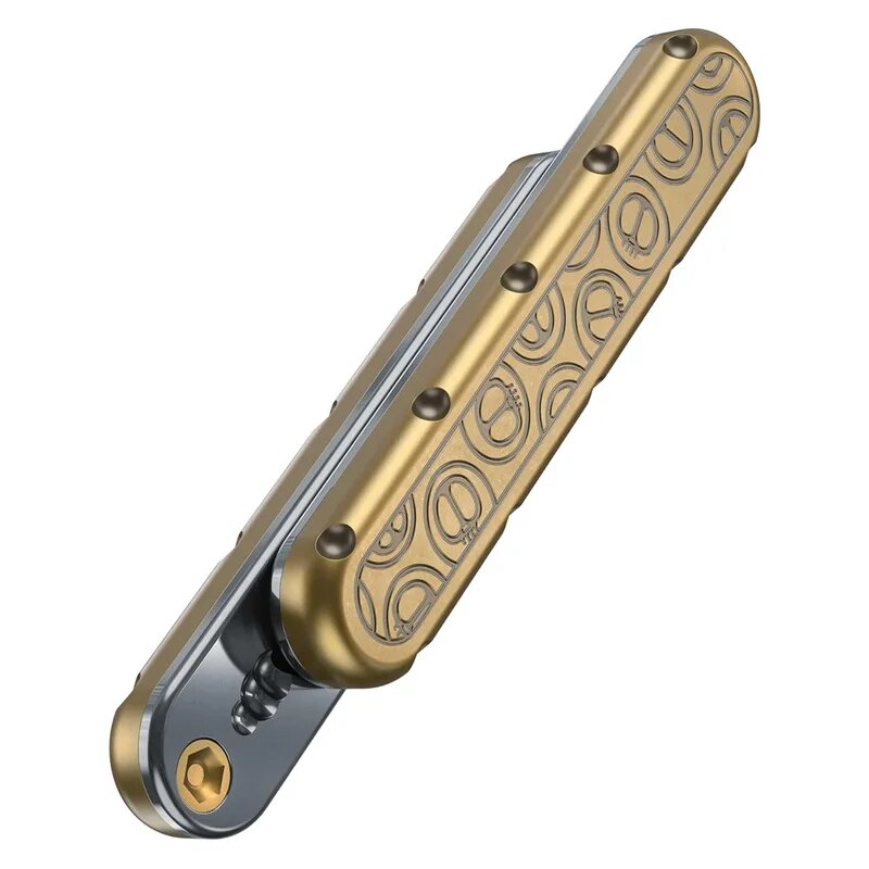 Металлический фиджет-ползунок череп, антистресс Zinc Alloy