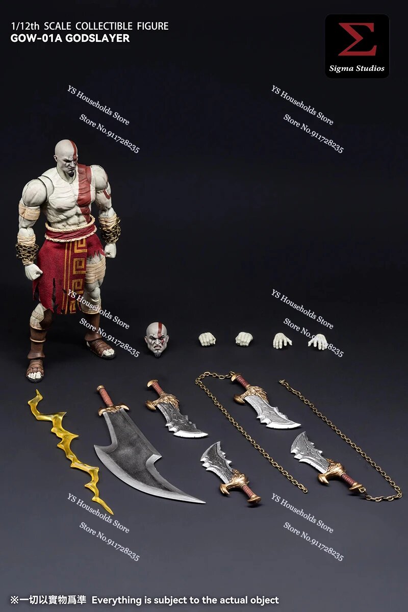 Фигурка 1/12 Young Kuitus GOW-01A Godslayer Tough Guy Man SIGMA STUDIOS GOW-01A