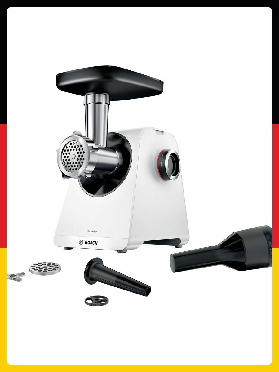 Мясорубка электрическая Bosch Multi Power Serie 4 белая