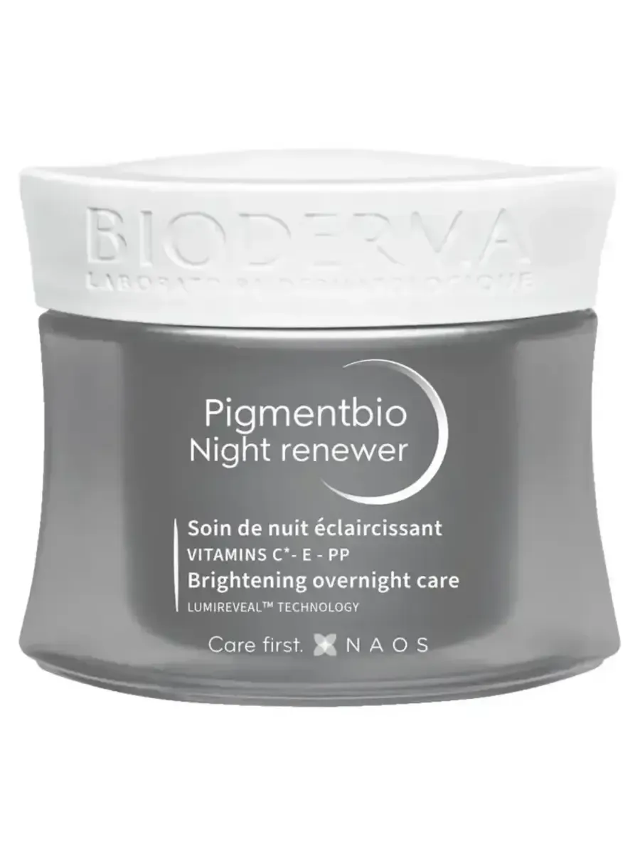 Крем Bioderma Pigmentbio Night Renewer, Осветляющий и обновляющий ночной, 50 мл