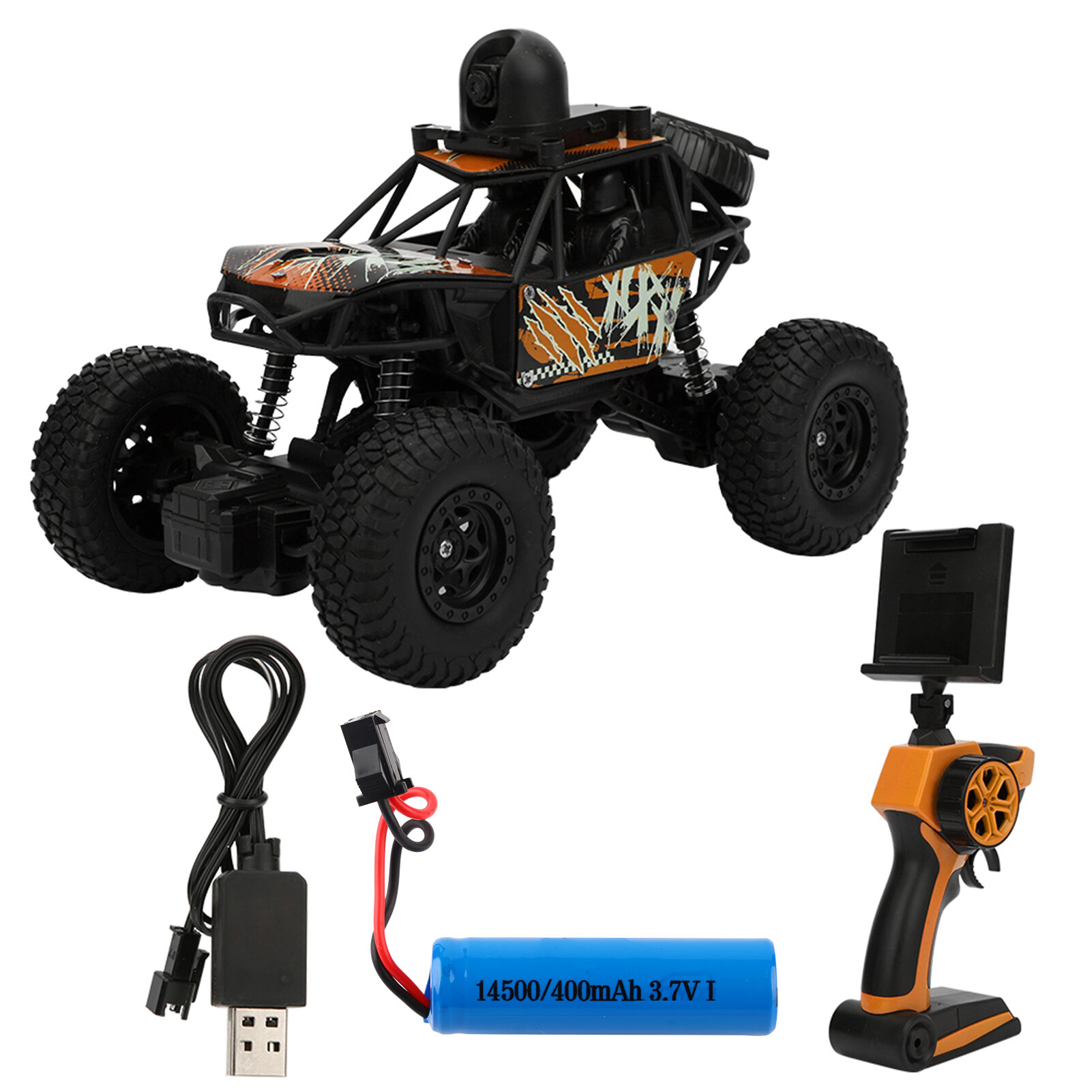 720P WIFI FPV 2,4G Частота 1/22 Масштаб Дистанционное Управление Модель автомобиля Детская игрушкаOrange