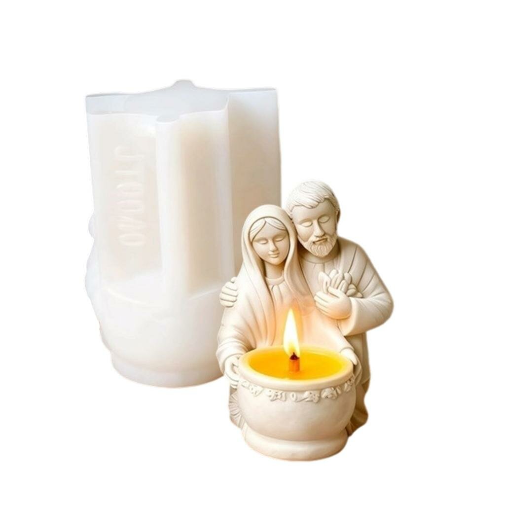 Силиконовая форма для украшений и горшочков