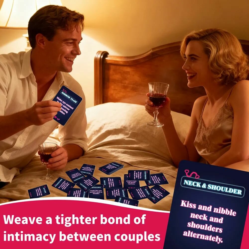 Карточная игра для взрослых, английская версия, 50 карт, для пар