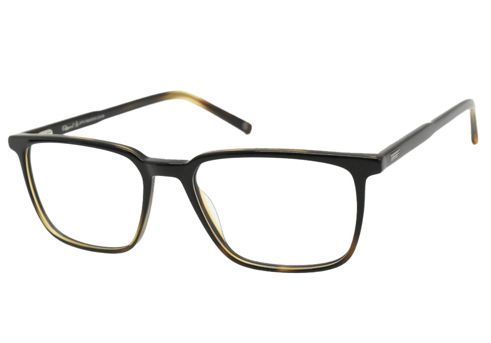 Оправа для очков Elfspirit EF-4306 C101 пол Мужской форма оправы Вайфарер (Wayfarer) цвет оправы Чёрный, Жёлтый