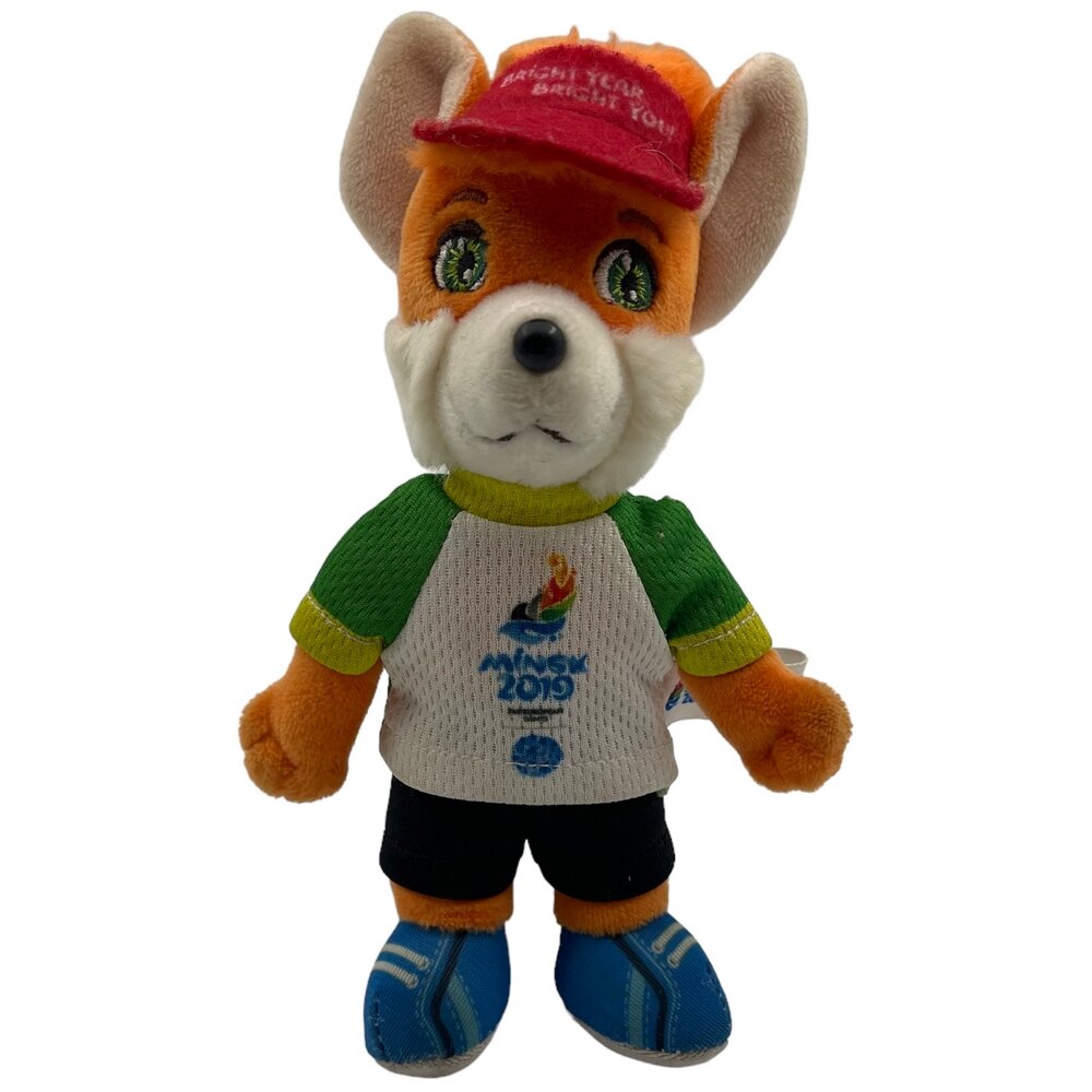 Талисман Игрушка "Лисенок Лесик", 2019 г, II Европейские игры Минск, Беларусь