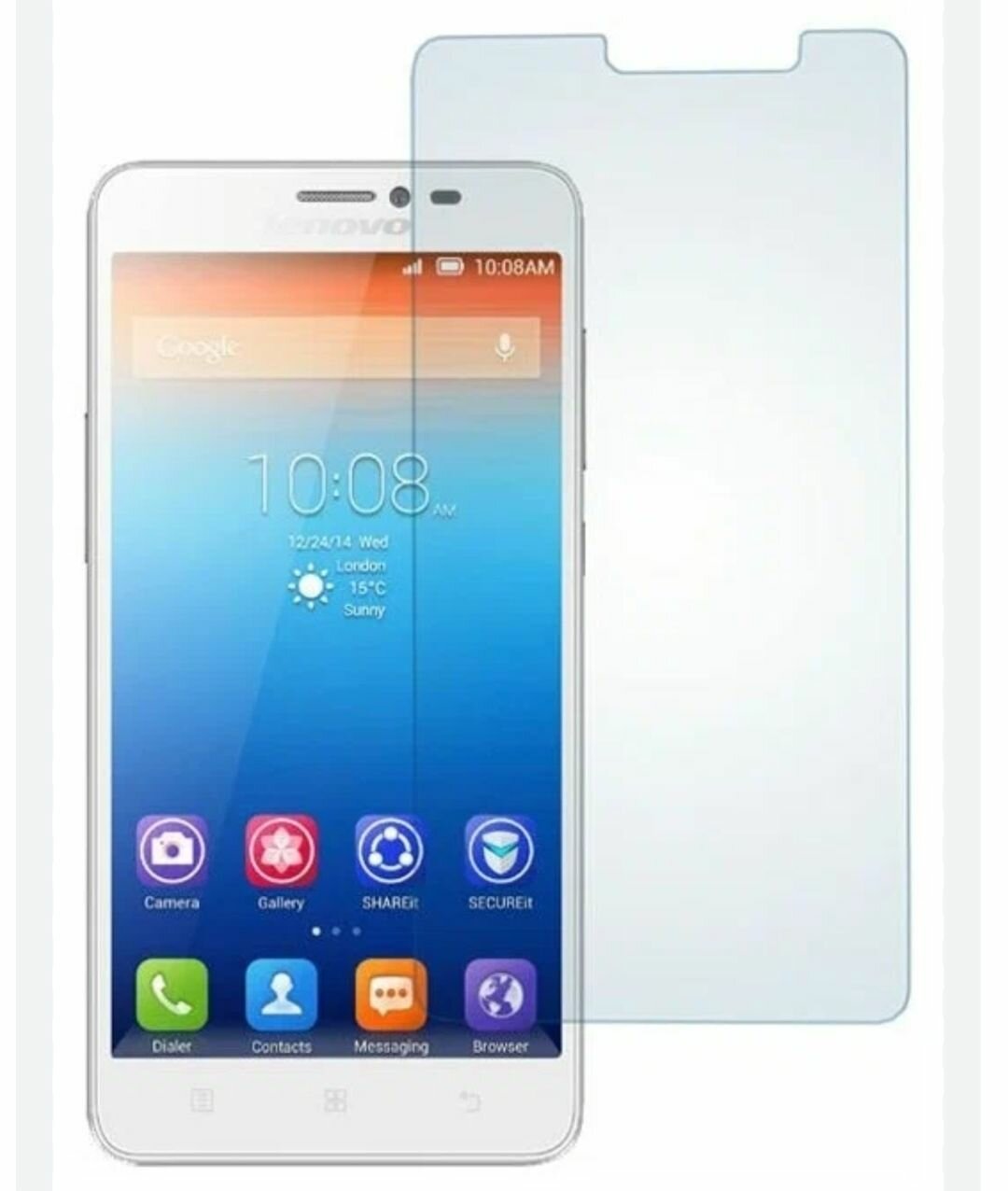 Lenovo s850 Защитное стекло 2.5D, бронестекло для Леново с850