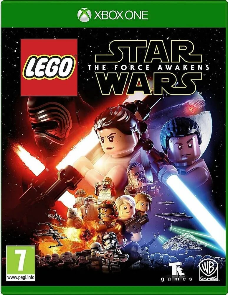 Игра на диске LEGO Star Wars The Force Awakens( Русские субтитры)
