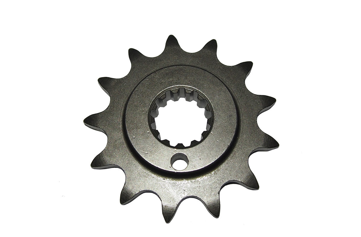 Звезда ведущая 13 зубов для 520 цепи на мототехнику для двигателей Zongshen на 13 шлиц.