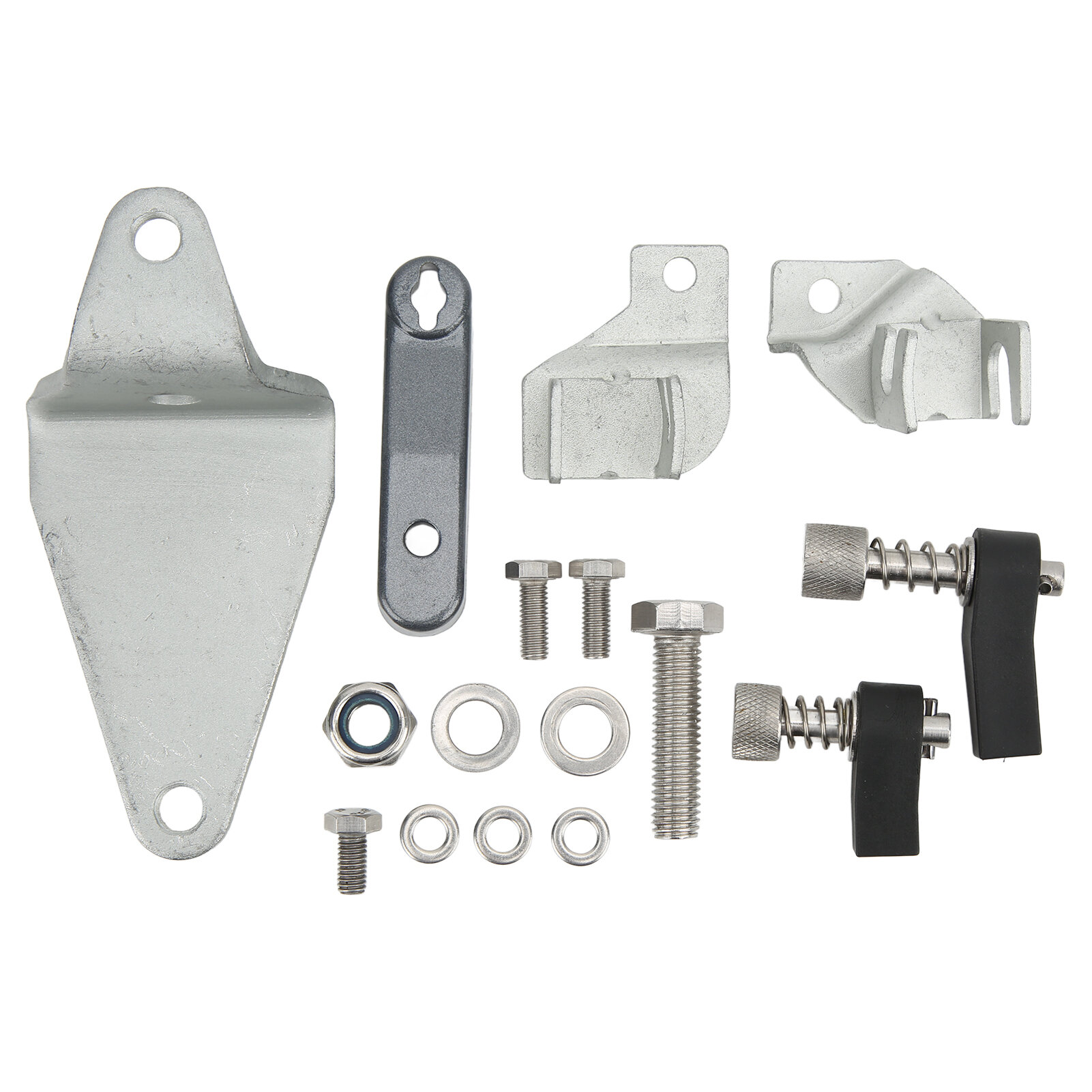 Комплект принадлежностей для подключения дистанционного управления подвесным мотором для 2-тактных двигателей обеспечивает более высокую пропускную способность. Высокопрочная деталь морского дистанционного управления.