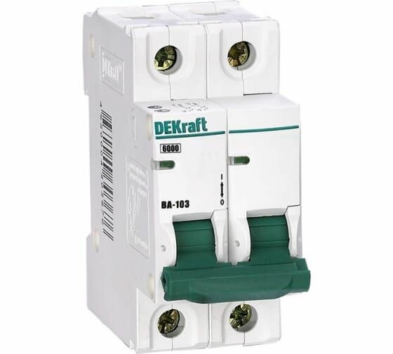 Авт. выкл. 2Р 32А х-ка C ВА-103 6кА DEKraft Schneider Electric
