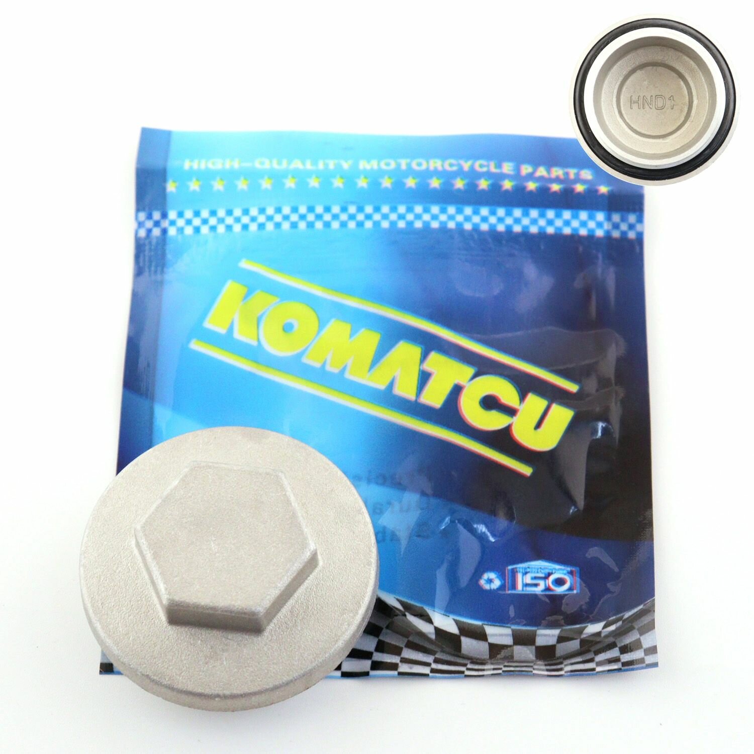 Крышка регулировки клапанов 4T CB125-250 "KOMATCU" (mod.A), для мототехники