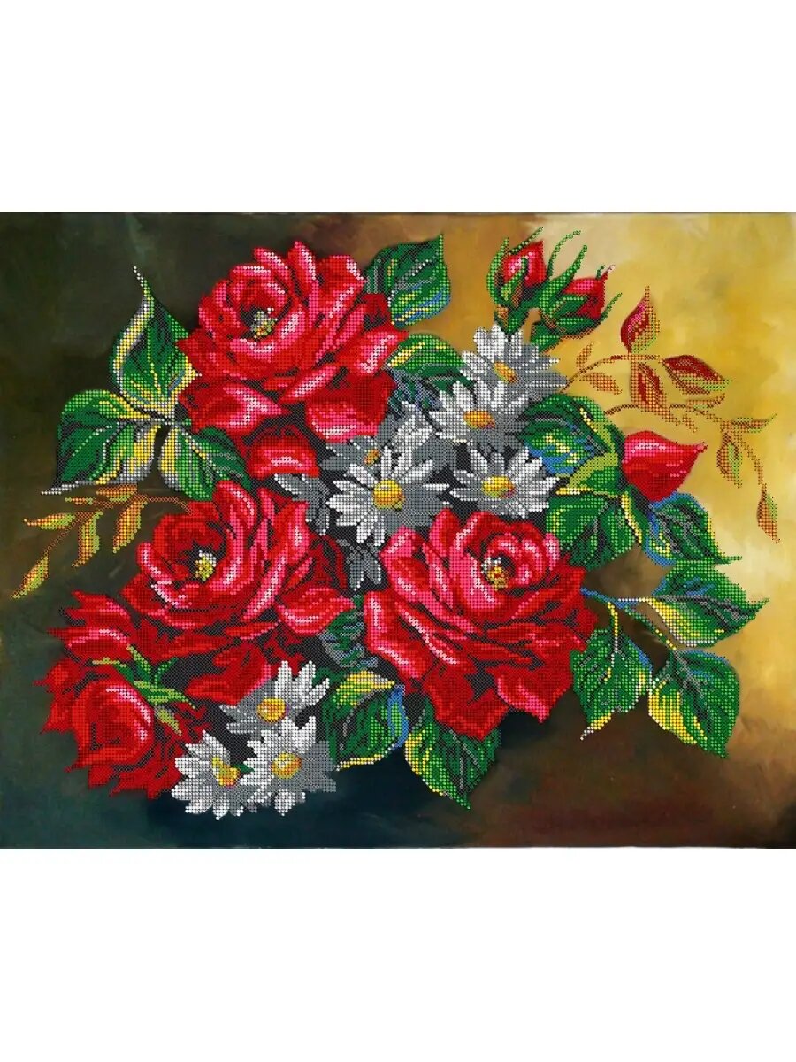Набор для вышивания бисером 38*48 см