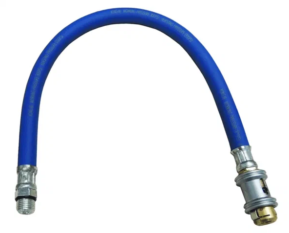 Шланг для пистолета подкачки шин с наконечником - быстросъём 8мм