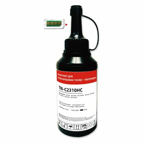 Тонер Pantum TN-C2310HC, для BM/BP 2300, черный, 65грамм, флакон