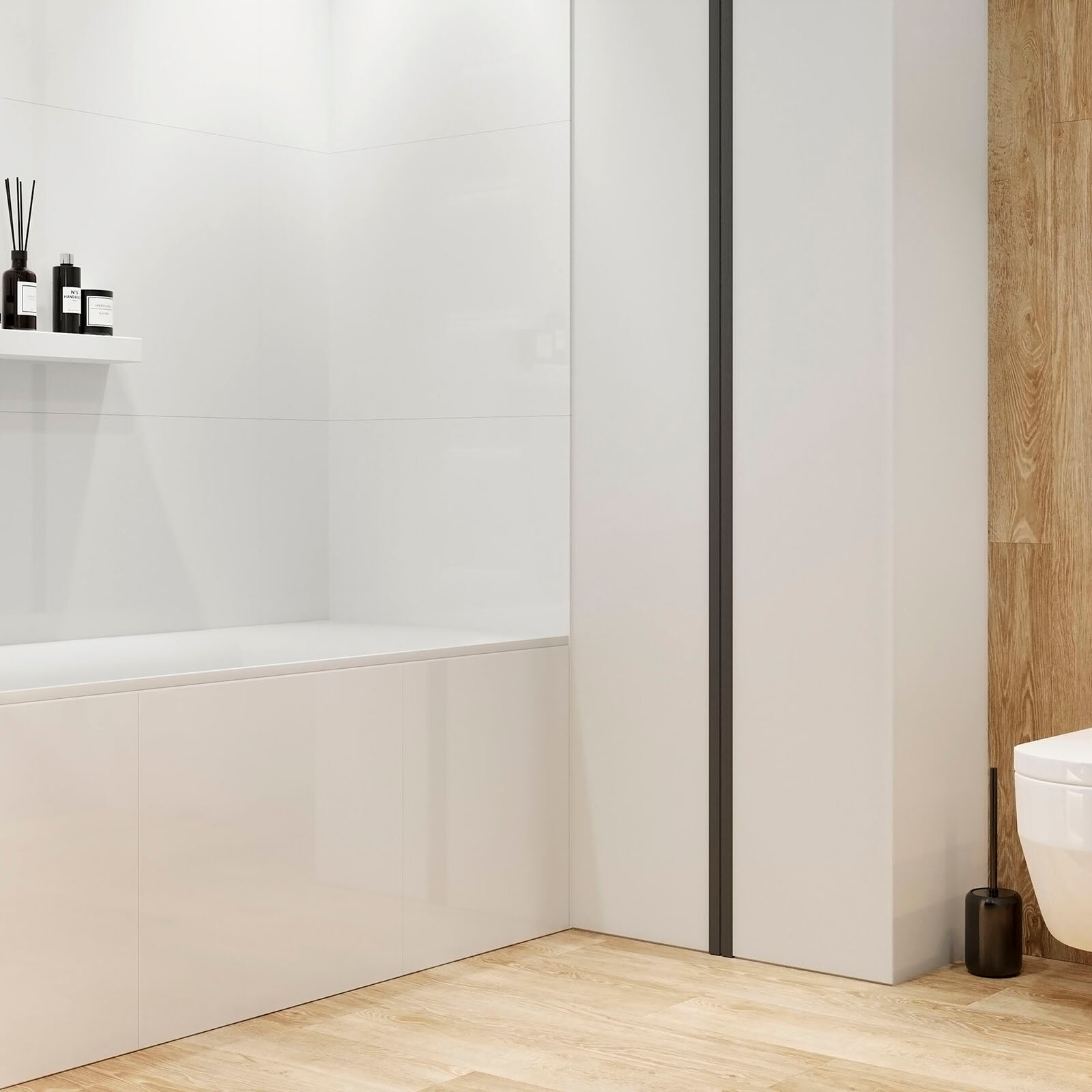 Керамогранит Laparet Pure White 60х120 см полированный для пола и стен, ректифицированный (упак - 1.44 м2)