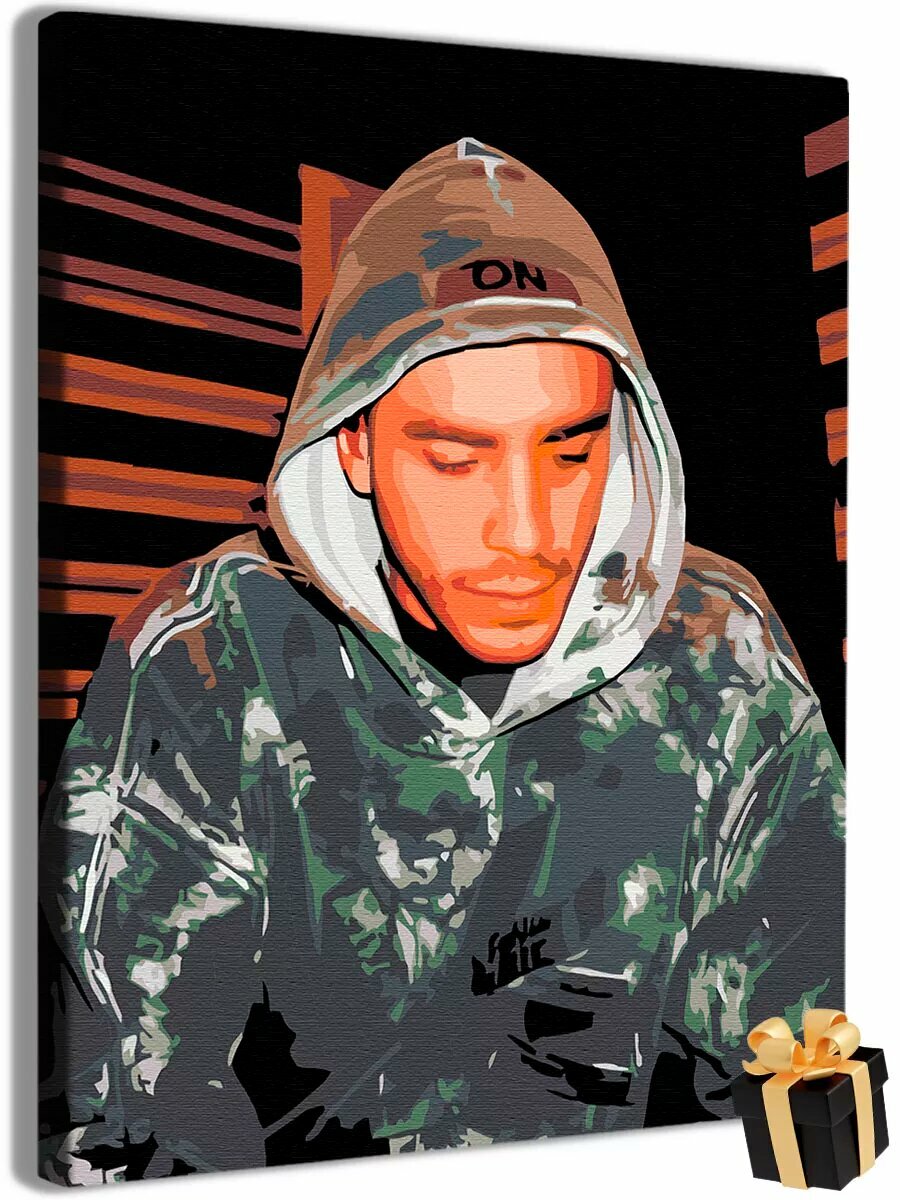 Картина по номерам хаски