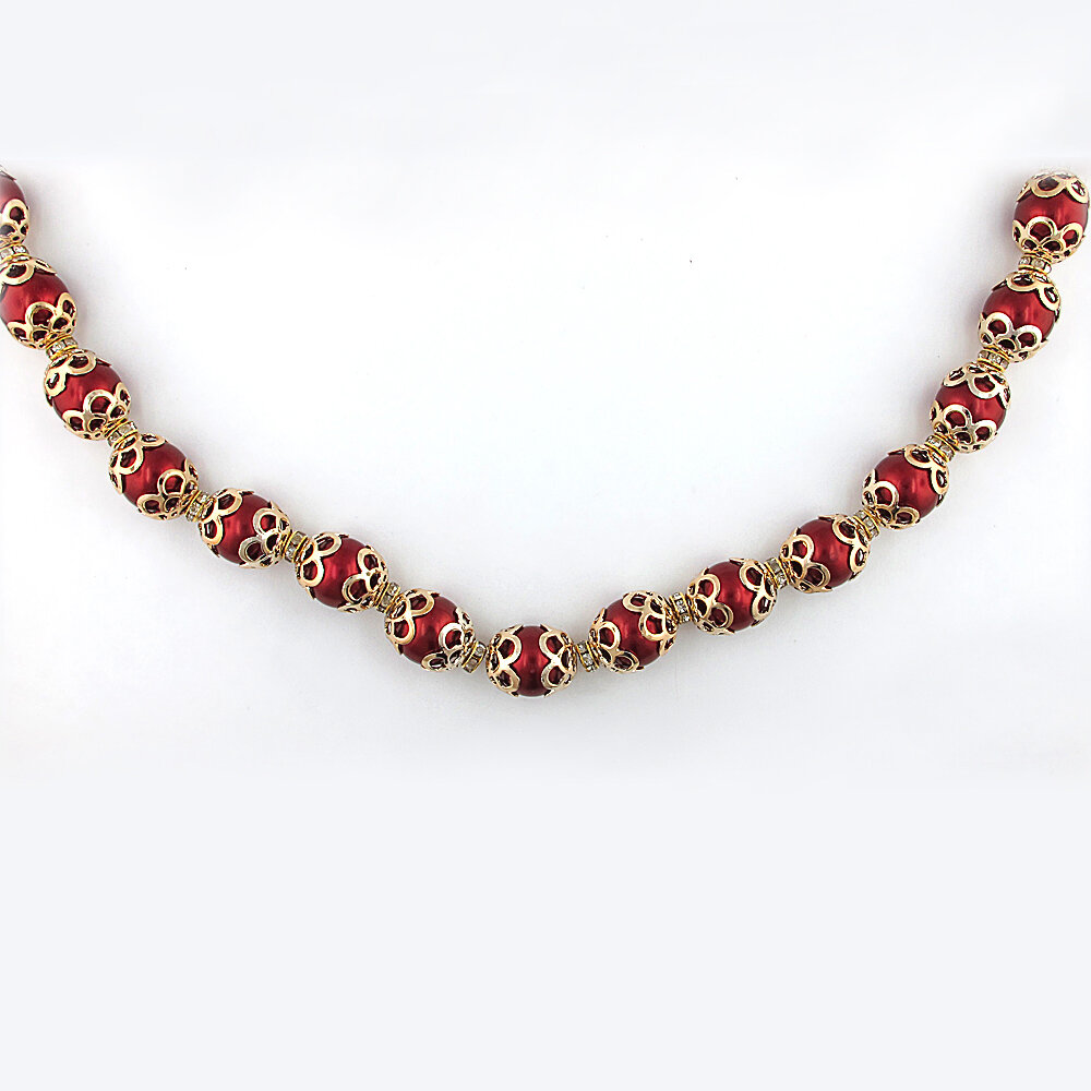 Колье, стекло