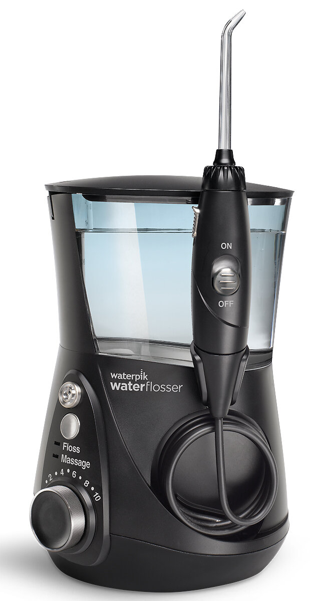 Waterpik Ирригатор WP-672 EU Ultra Professional стационарный, черный