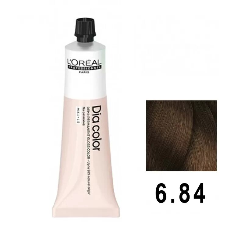 L'Oreal Professionnel Dia Color Краска для волос Dia Color 6.84 60 мл
