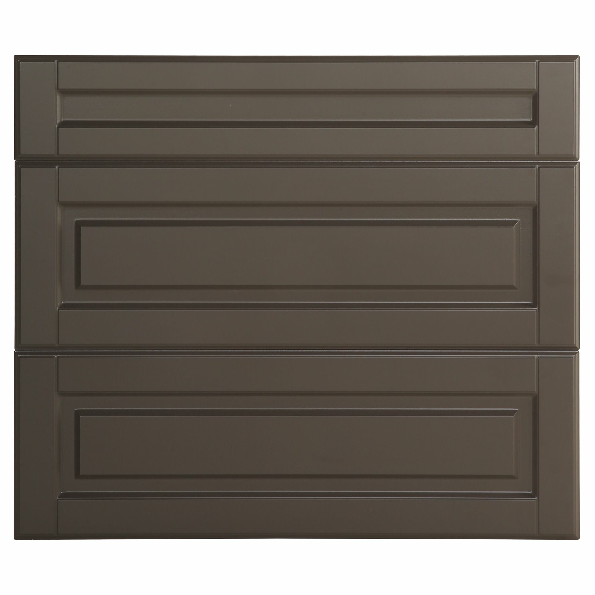 Фасады кухонные для ящиков Beneli леда, серый, 80х70 см