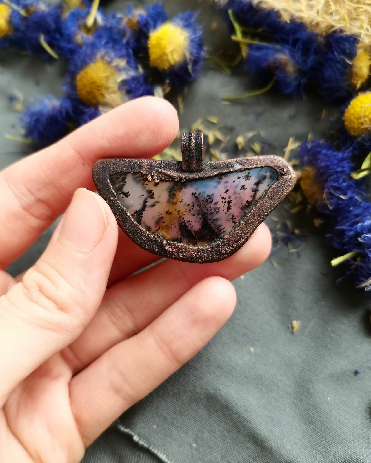 Подвеска, агат