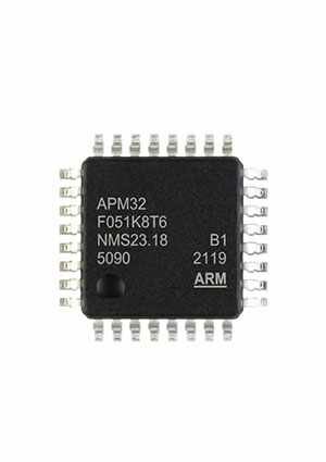 APM32F051K8T6, микроконтроллер ARM Cortex-M0 64кБ (=STM32F051K8T6)