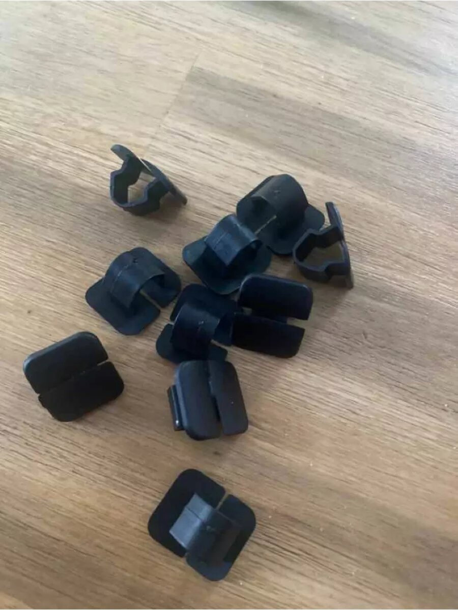 Клипсы шумоизоляции капота 10 шт Фольксваген Пассат Гольф