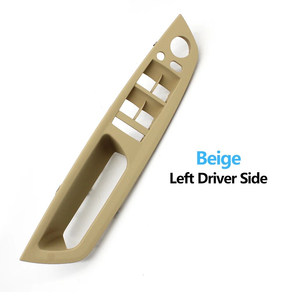 5-цветный LHD RHD обновленный внутренний дверной подлокотник, панель переключателя окна, замена накладки для BMW X5 X6 E70 E71 E72 2007-2014 Front Left Beige