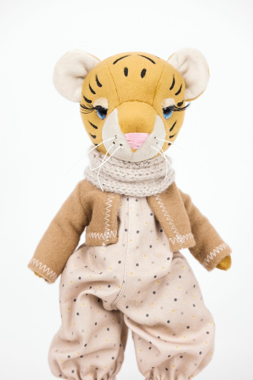 Тигр плюшевый Carolon / Мягкая игрушка Тигр