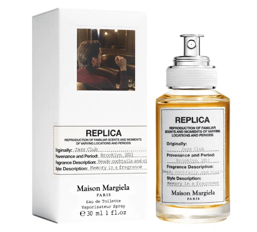 Туалетная вода Maison Margiela REPLICA JAZZ CLUB мужская 30 ml RefIllable