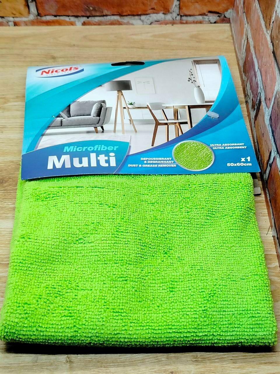 Nicols Microfiber Multi Тряпка из микрофибры 50*60 см