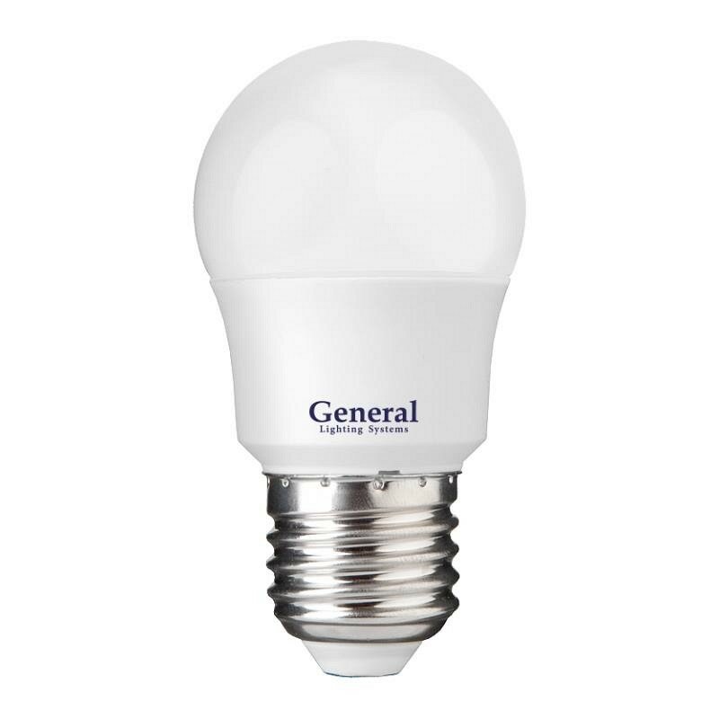 Лампа Светодиодная General GLDEN-G45F-12-230-E27-2700 1/10/100, цена за 1 шт