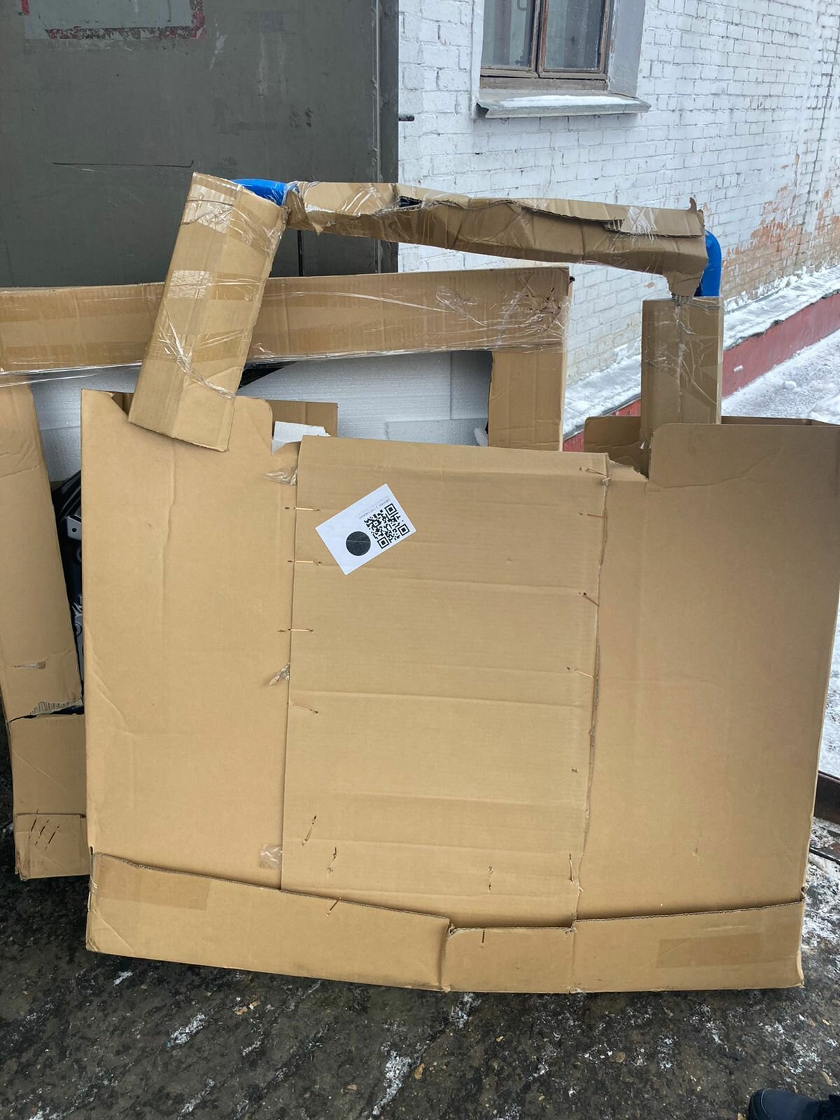 Дверь Ниссан H210A5ZAMA Patrol/Infiniti, оригинальная, задняя, левая