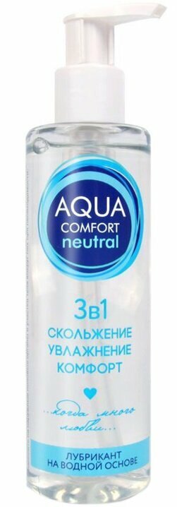 Лубрикант Aqua Comfort Биоритм 195 мл водная основа гель для интимной смазки
