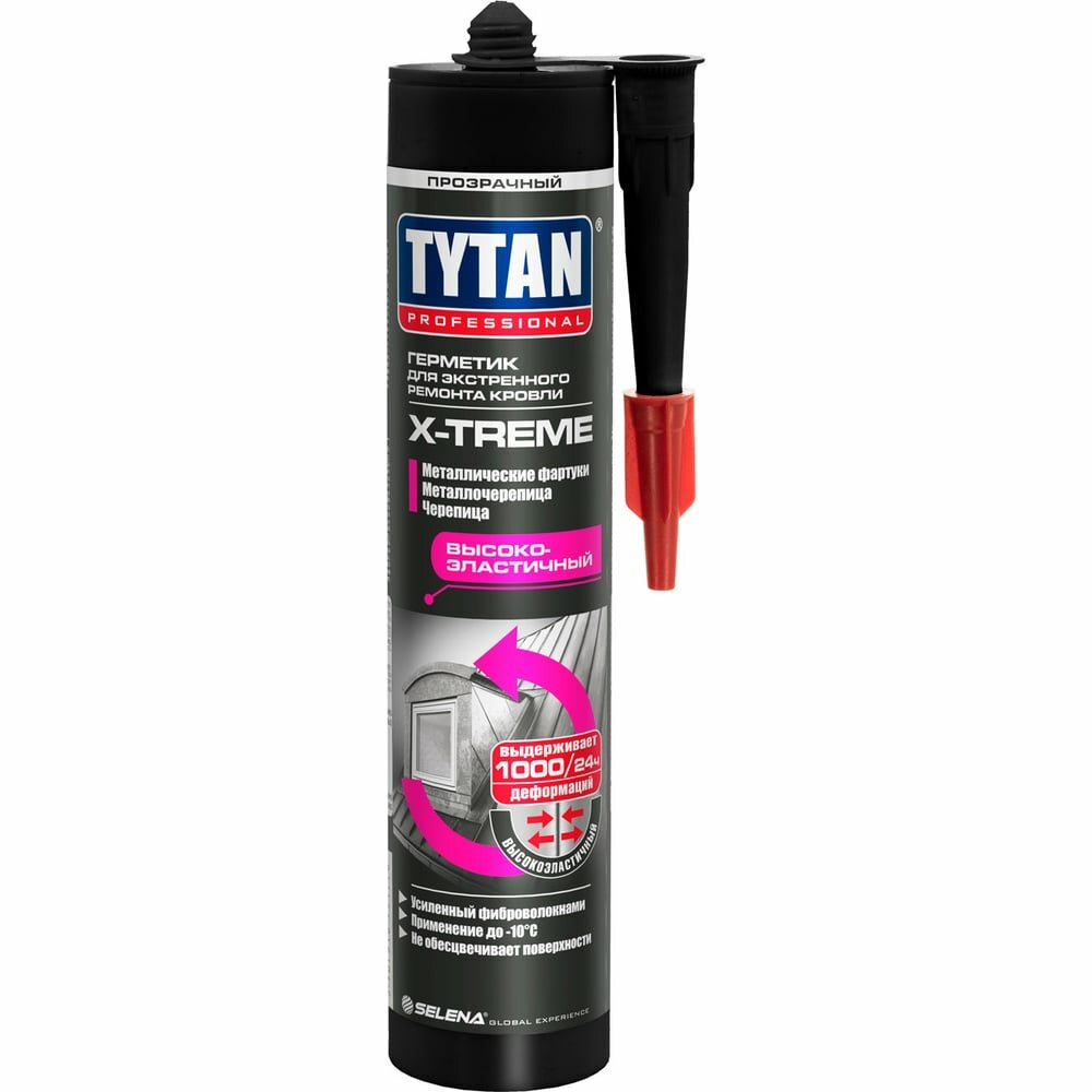 Герметик для экстренного ремонта кровли Tytan PROFESSIONAL X-TREME