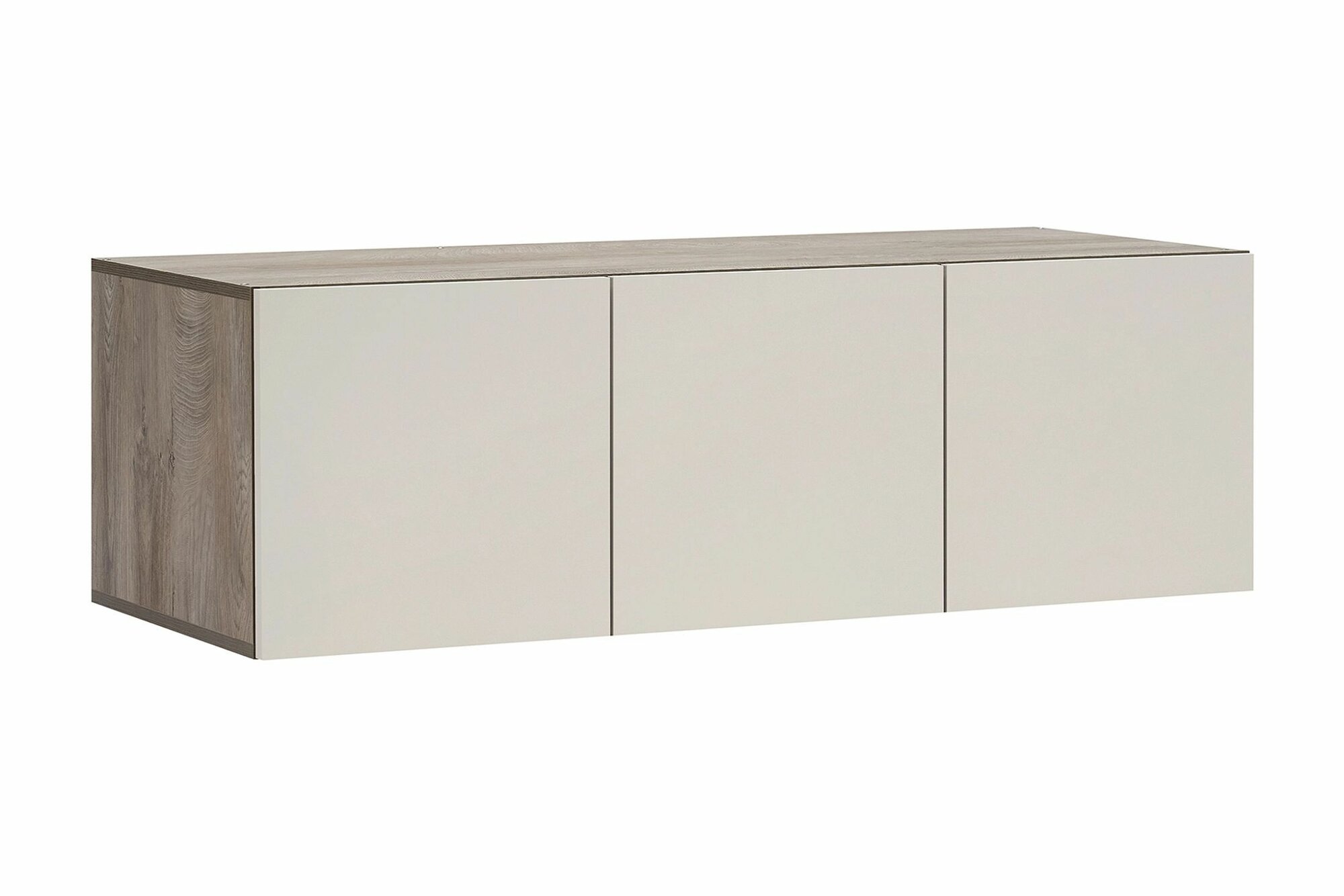 Антресоль трехдверная для шкафа "Лувр " эндгрейн/меланж, ЛДСП, 120x50x38 см