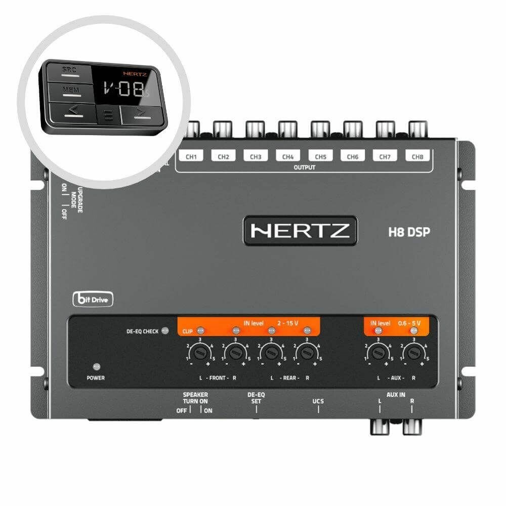 Процессор Hertz H8 DSP, Количество каналов 8, Hertz DRC HE в комплекте — фото 1