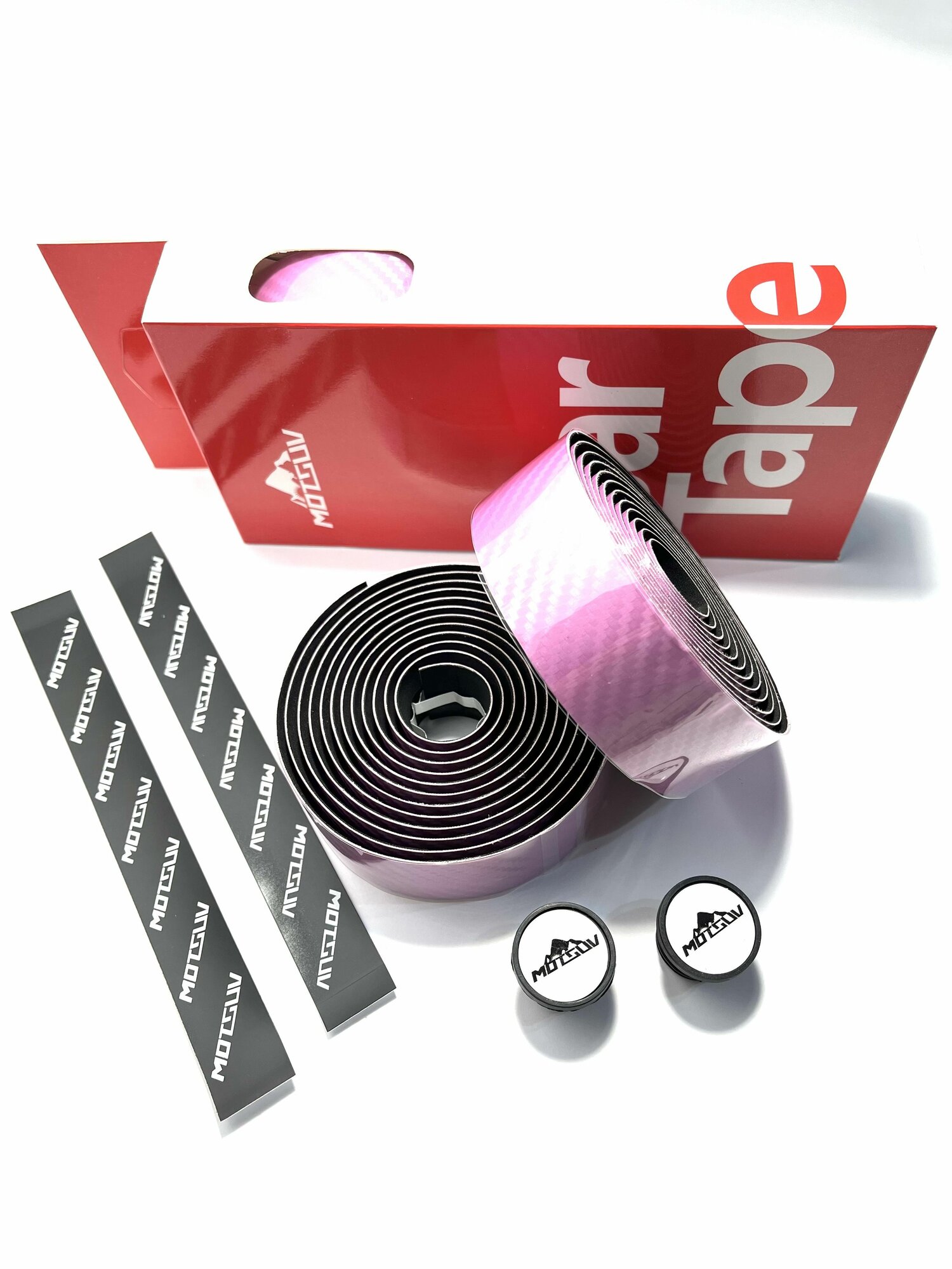 Обмотка руля велосипеда, цвет розовый