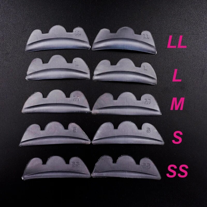 Силиконовые щипцы для завивки ресниц 3D 5pairs Crown