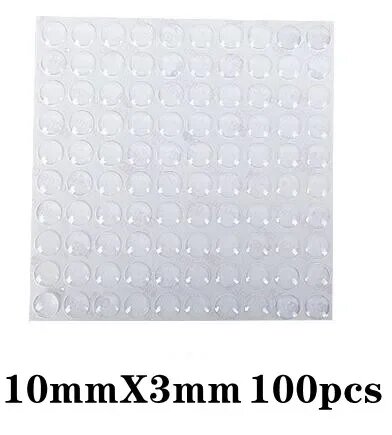 Силиконовые накладки на дверные ручки 10X3mm, 100шт